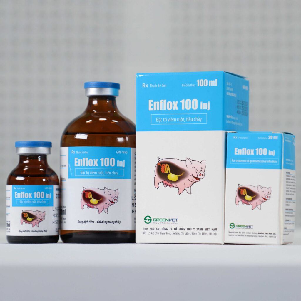 Enflox 100 inj - Green Vet